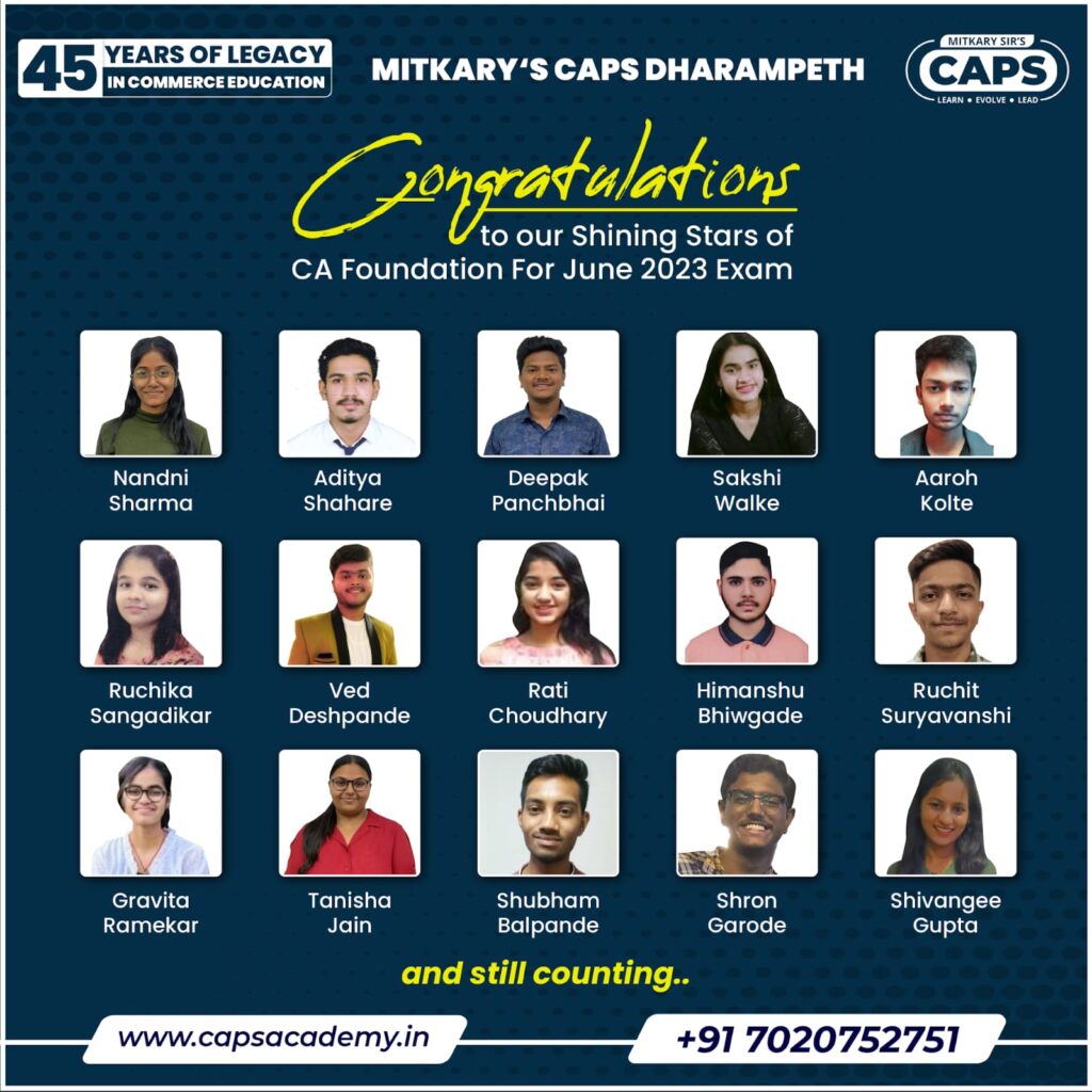 Register Now - CAPS Academy